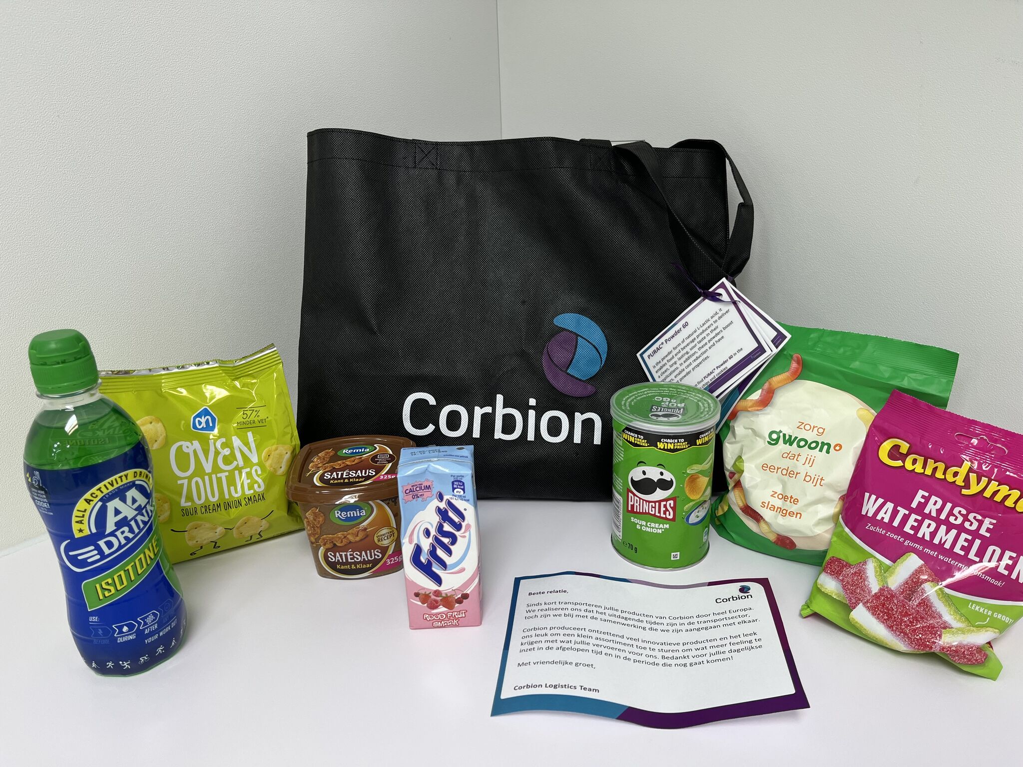 We received a nice present from Corbion!