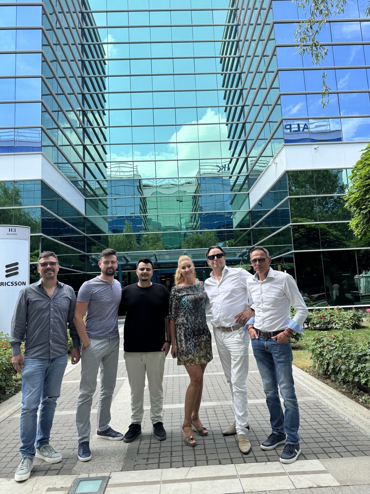 Erwin Cootjans visiting the Romanian headquearters - Nunner Logistics